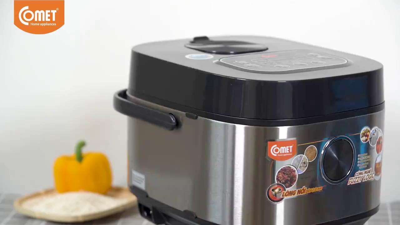 Nồi Cơm Điện Tử Comet 1.8L CM8088 - nấu cơm ngon, chống dính